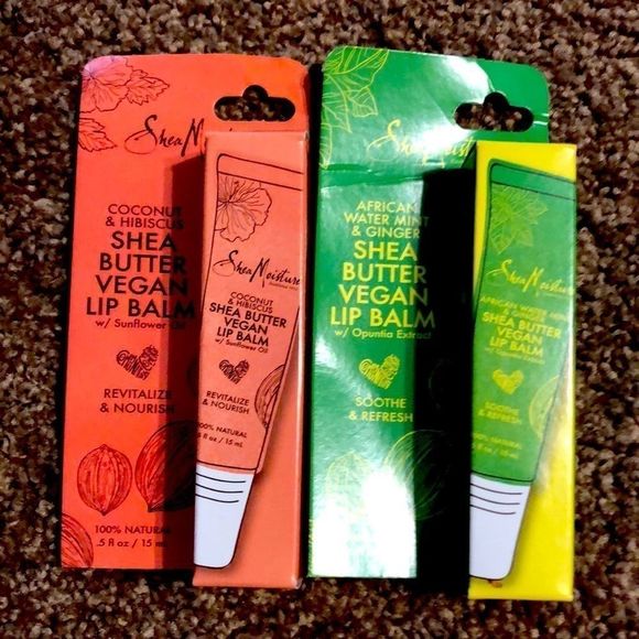 Shea Moisture | Makeup | 2 Sheamoisture Lip Balms | Poshmark